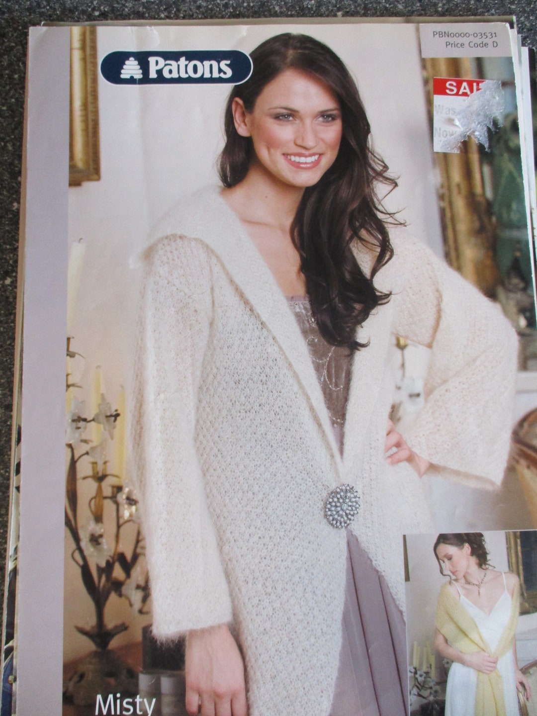 Patons Knitting Pattern, Patons 03531, Patons Misty Pattern, Patons ...