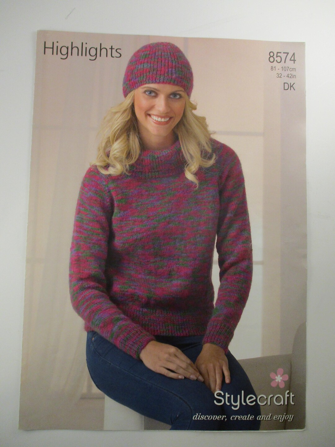 Stylecraft Knitting Pattern, Stylecraft Highlights Pattern, Stylecraft ...