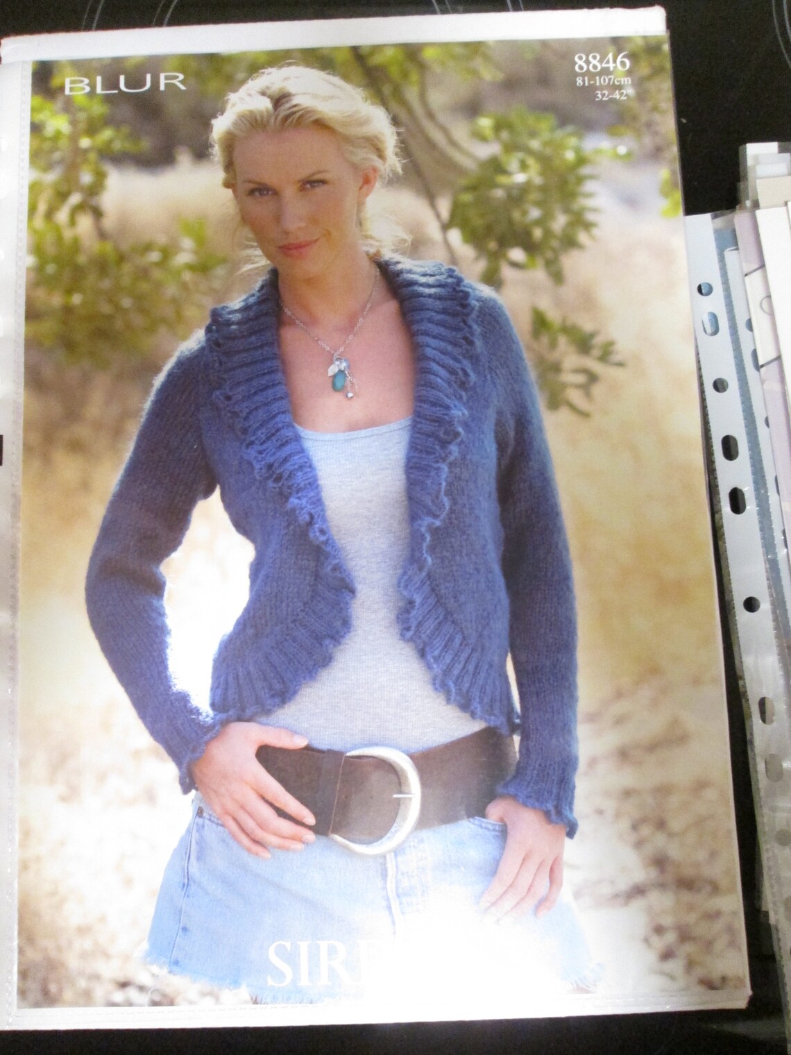 Sirdar Blur Pattern Sirdar Blur Blur Knitting Pattern - Etsy