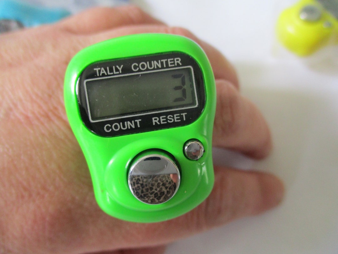 Knitting Counter, Digital Counter, Knitters Counter, Knitting Register ...