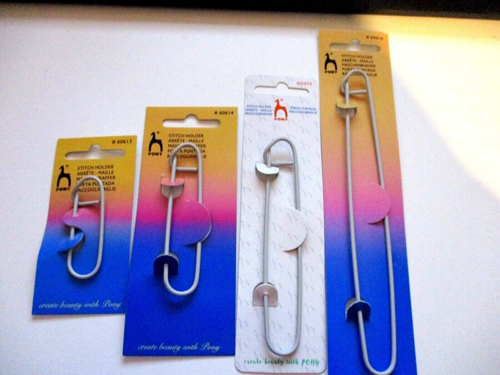 Pony Stitch Holders, Stitch Holders, Jumbo Stitch Holder, Knitting ...