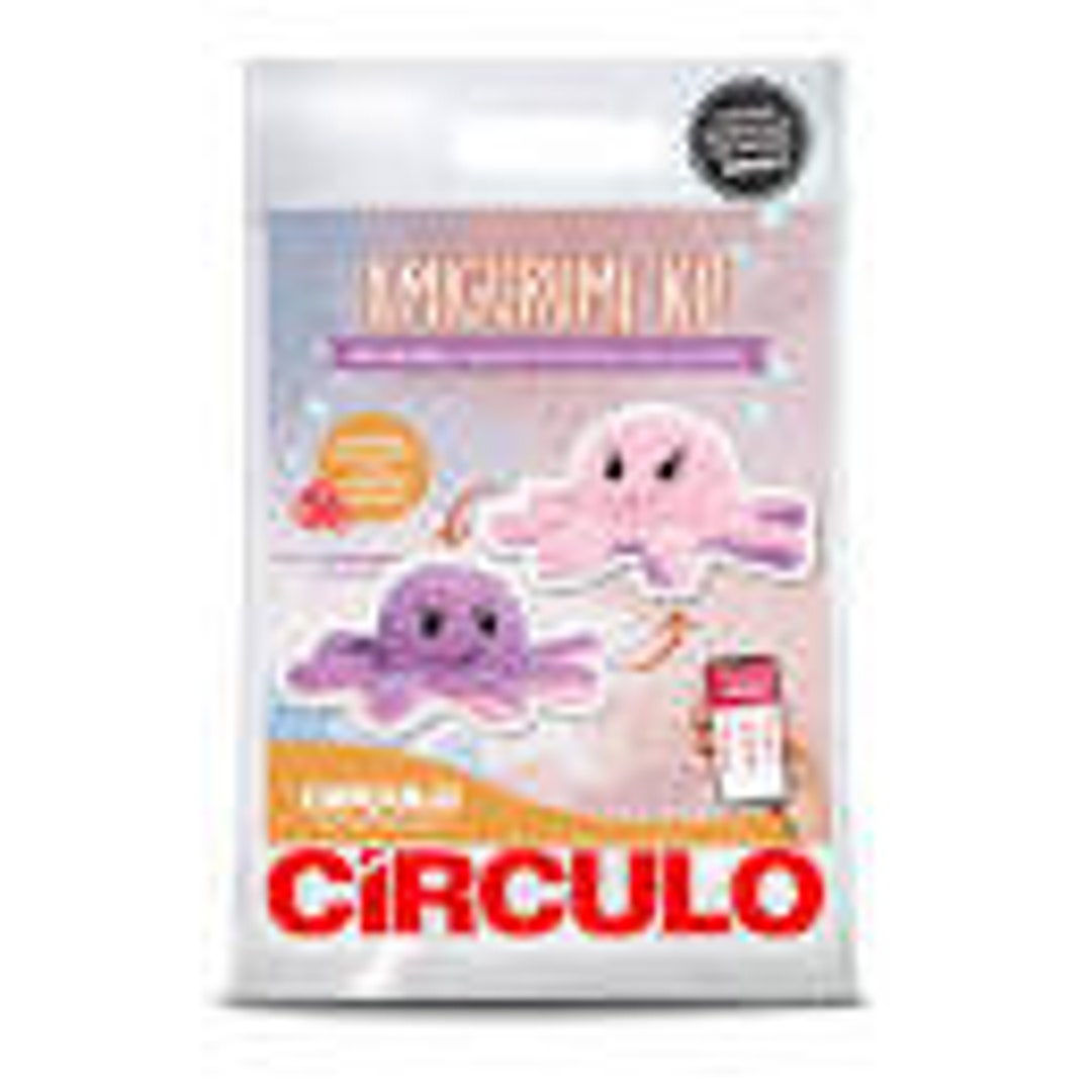 Circulo Amigurumi Kit, Circulo Octopus Kit, Crochet Octopus Kit, Mood ...