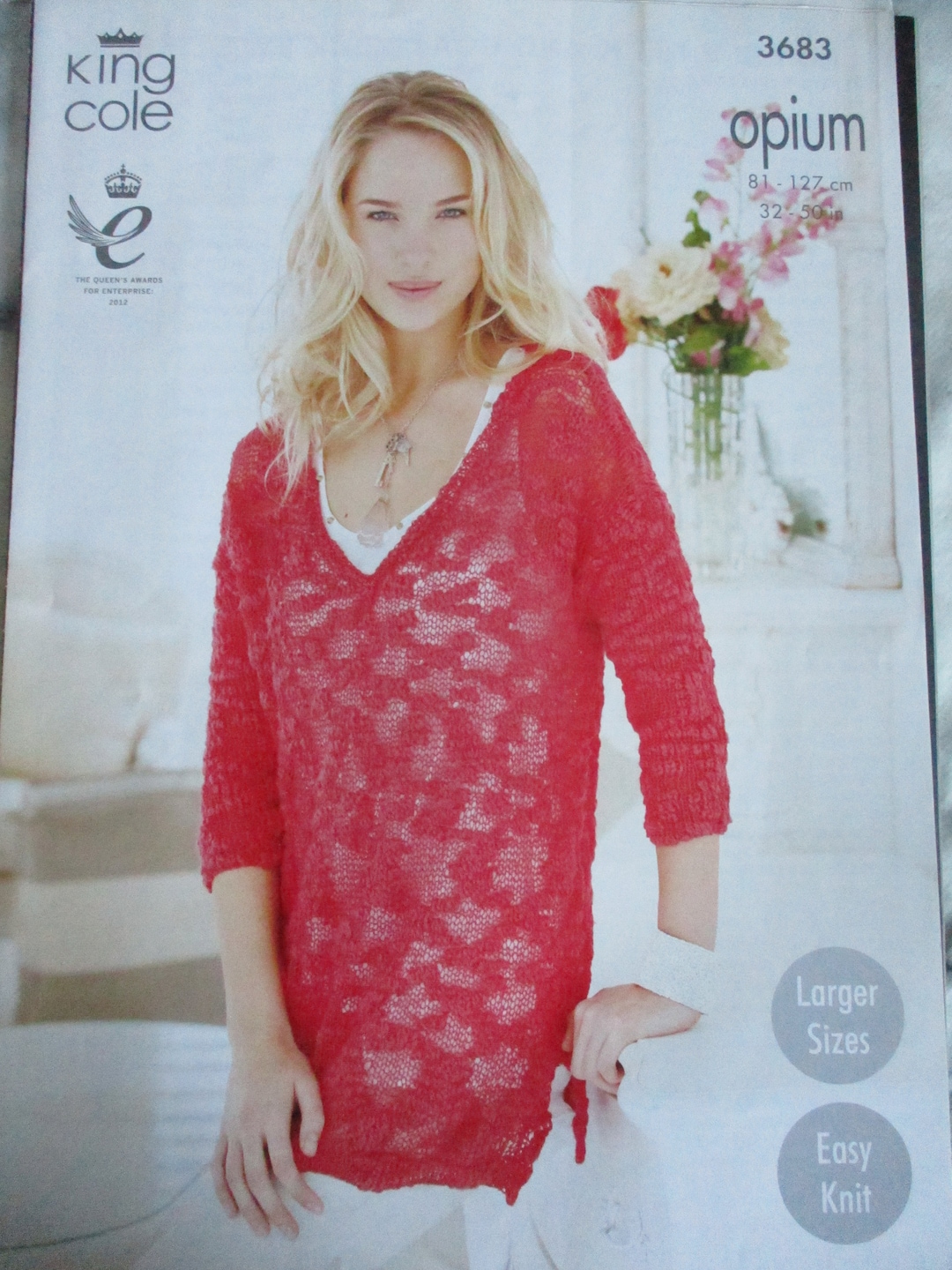 King Cole Knitting Pattern, Ladies Sweater, Ladies Cardigan, King Cole ...