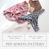 Pin up Lingerie Garterbelt Sewing Pattern Ohhh Lulu 1314 Greta High ...