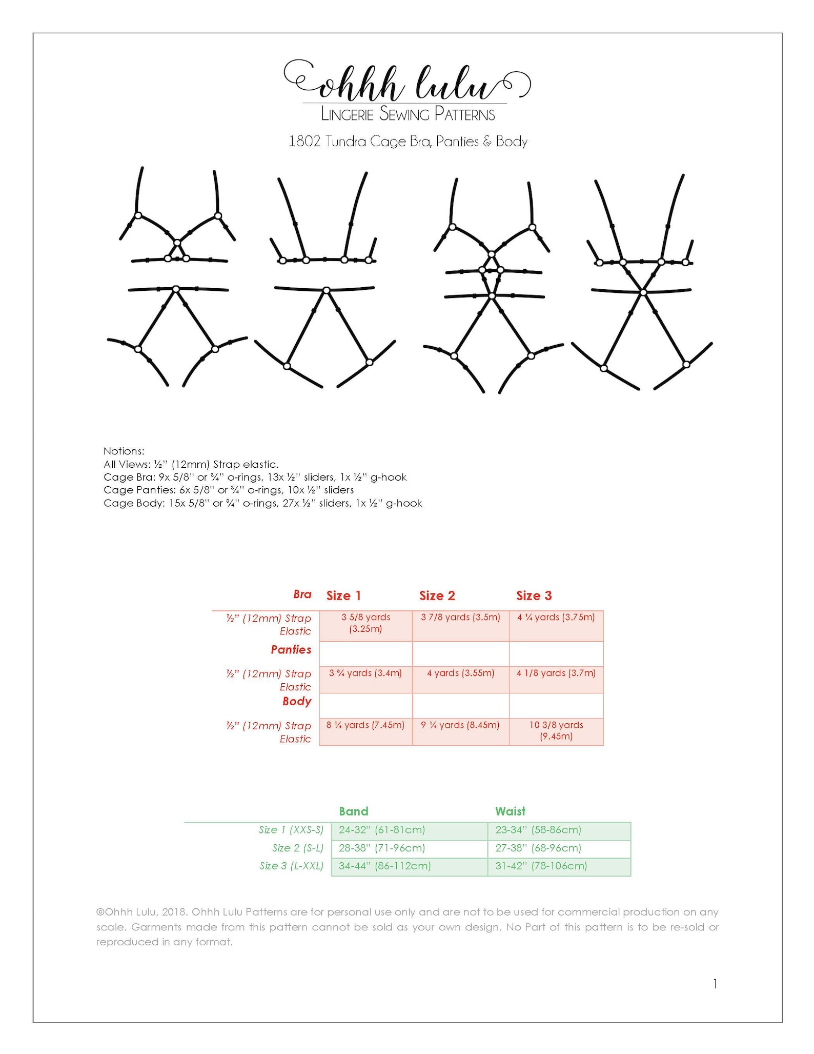 PDF Tutorial Tundra Cage Lingerie Set Ouvert Bralette Panties - Etsy