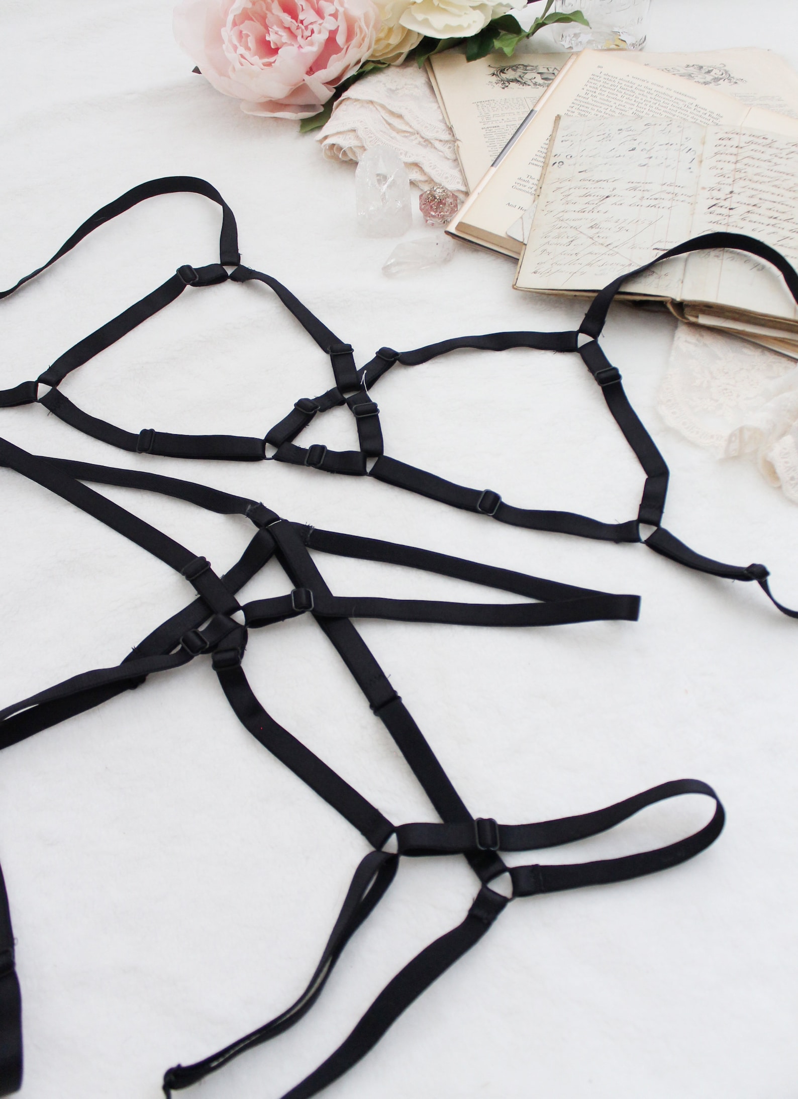 PDF Tutorial Tundra Cage Lingerie Set Ouvert Bralette Panties | Etsy