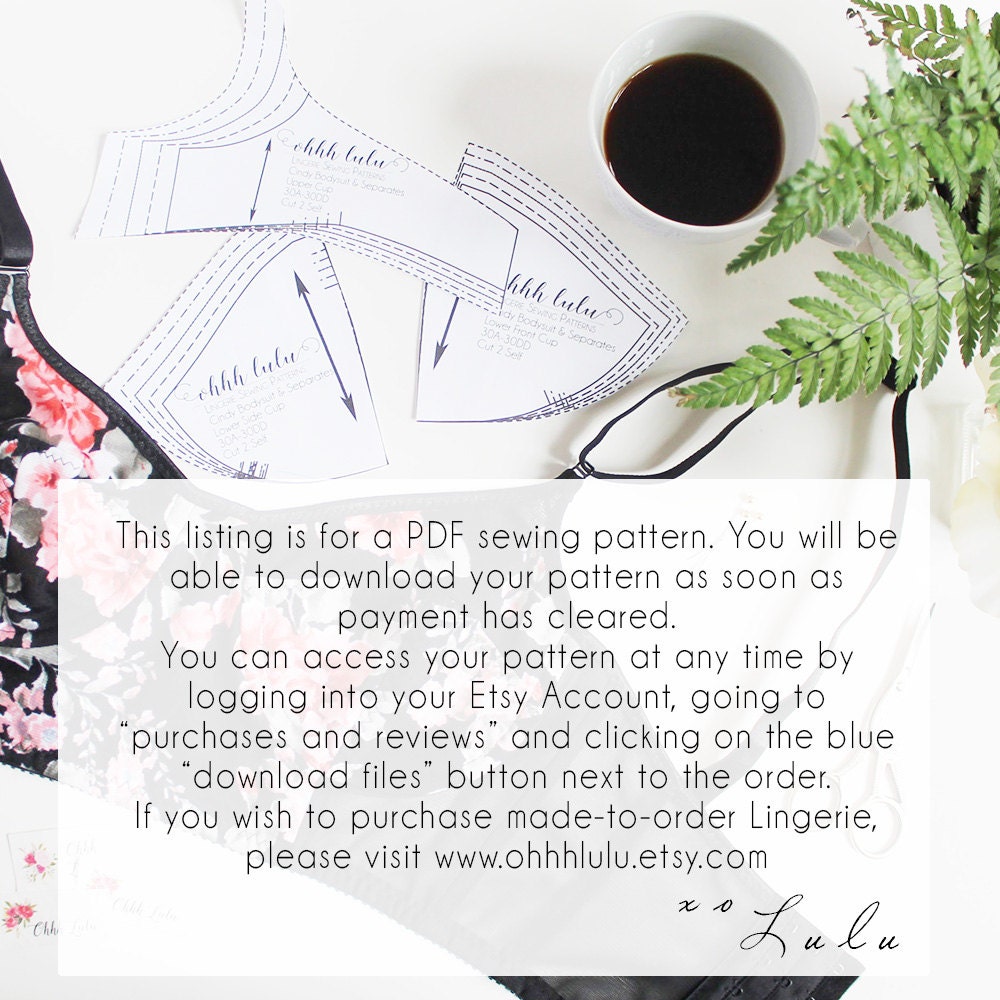 Bryony Modern French Knickers Sewing Pattern for Woven Fabrics | Etsy