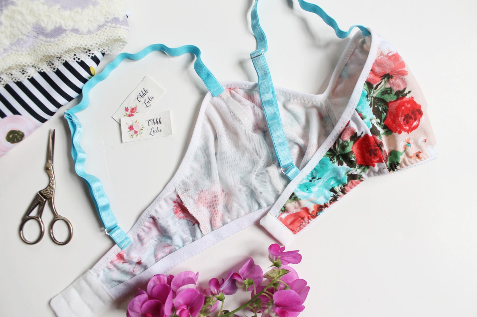 Jasmine Bra Bralette Beginner PDF Lingerie Sewing Pattern - Etsy Australia