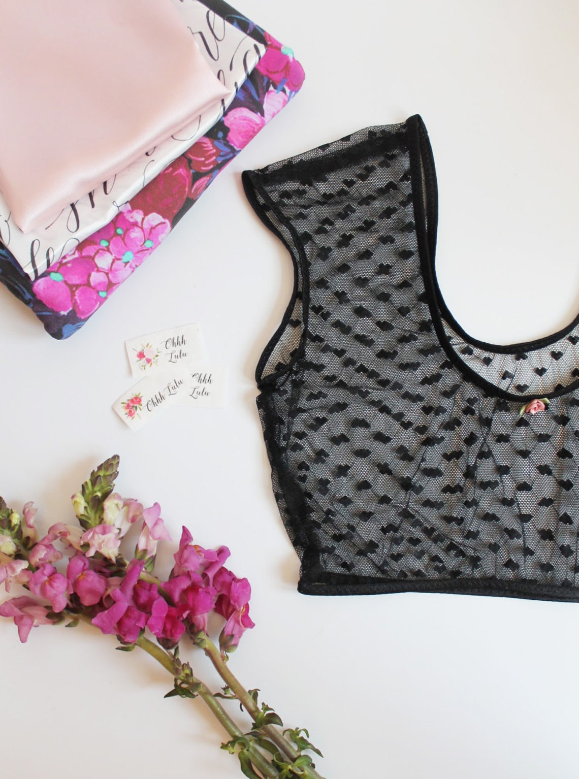 Natalie Crop Top Sewing Pattern Easy to Sew Lingerie Sleep - Etsy