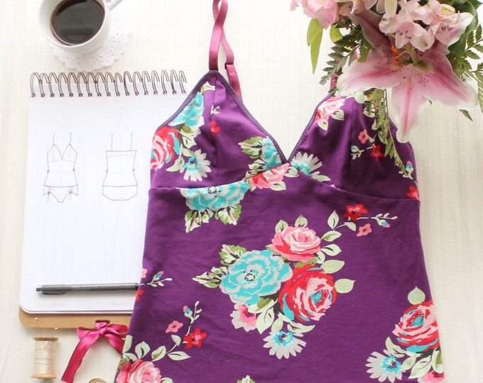 The Kate PDF Sewing Pattern for a Classic Bias Cut Camisole - Etsy
