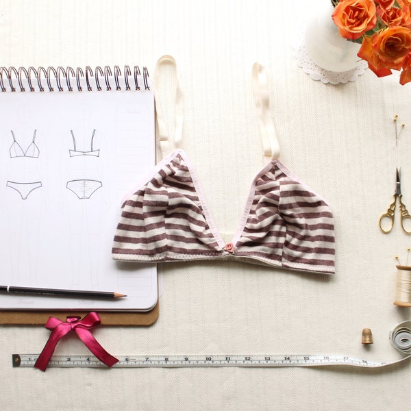 Triangle Bra Pattern - Etsy