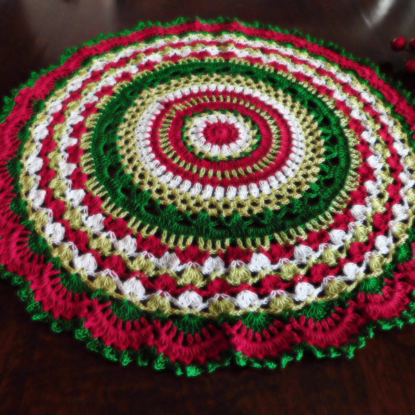Red Doilies - Etsy