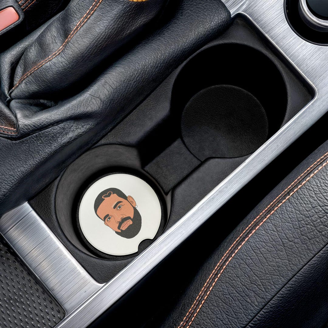 Drake Loverboy Era Soapstone Car Coaster - Hip Hop Car Accessory, Gift ...