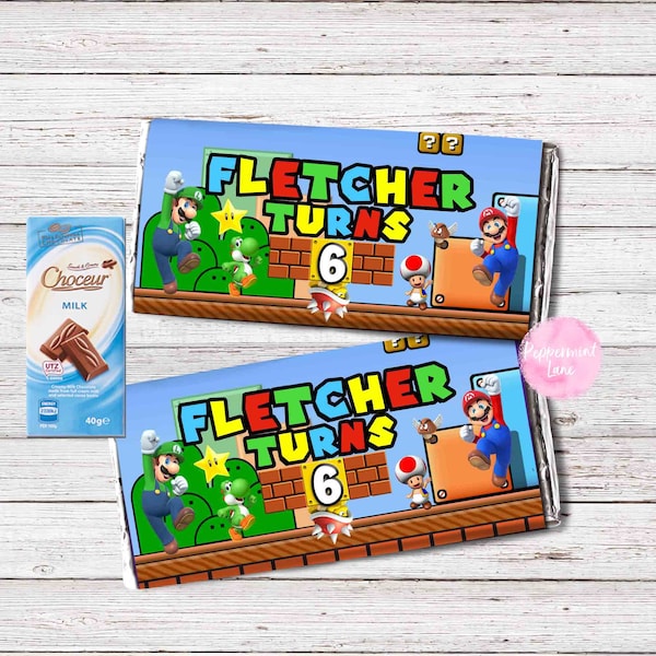 Printable Chocolate Wrapper - Etsy Australia