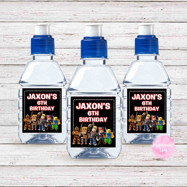 Roblox Water Labels - Etsy