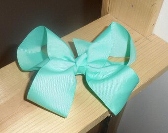 6 in Solid Color Bow Light Pink - Etsy