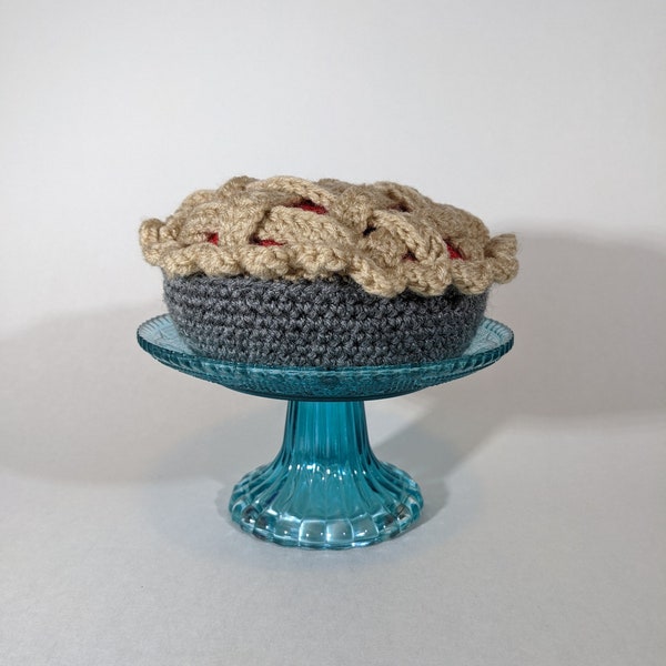 Crochet Cherry Pie - Etsy