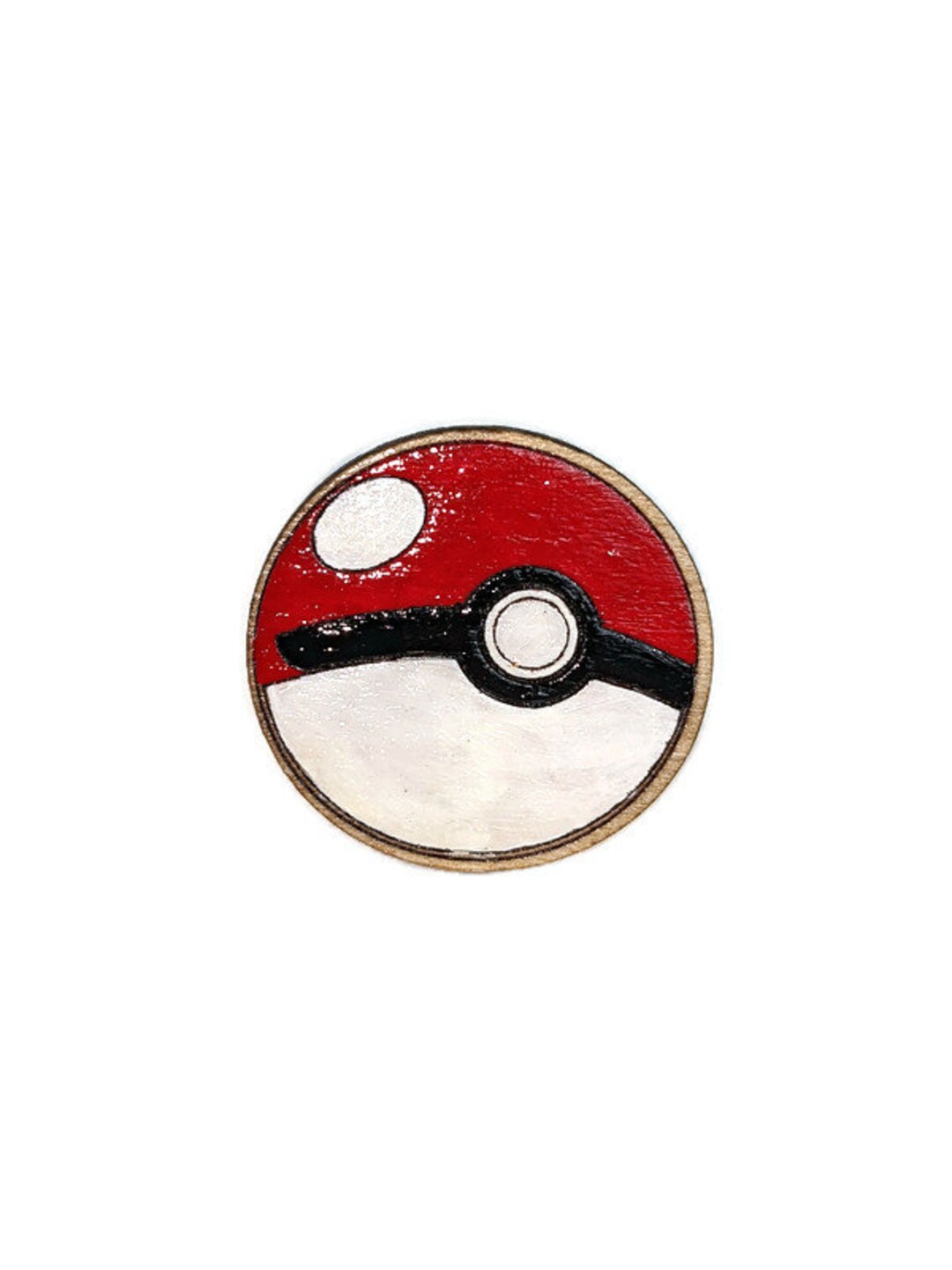 Pokeball Pin - Etsy