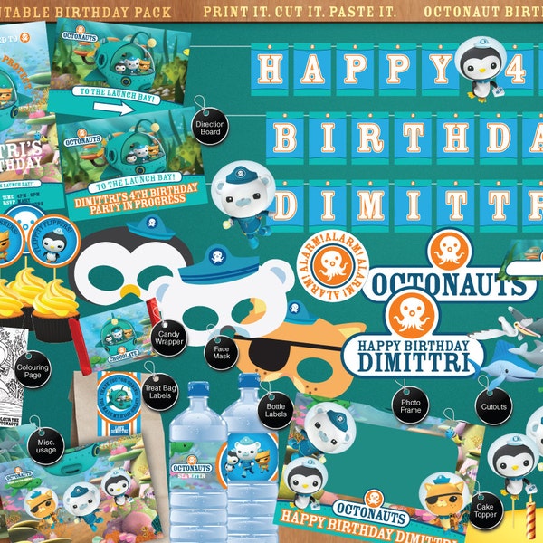Octonauts Party - Etsy