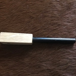 10mm Fire Lighting Ferro Rod Oak. Ferrocerium - Etsy