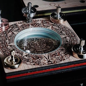 Custom Medium Sized Pocket Top Spin Station for 75mm Lens and Laser ...