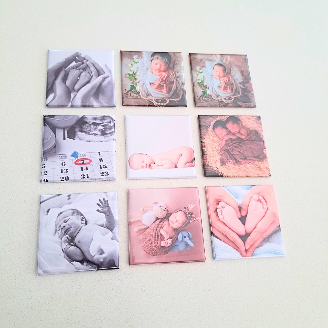 Custom Photo Magnets 2x2" | Custom Fridge Magnets | Personalized Gift ...