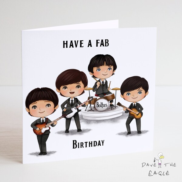 Beatles Cards - Etsy