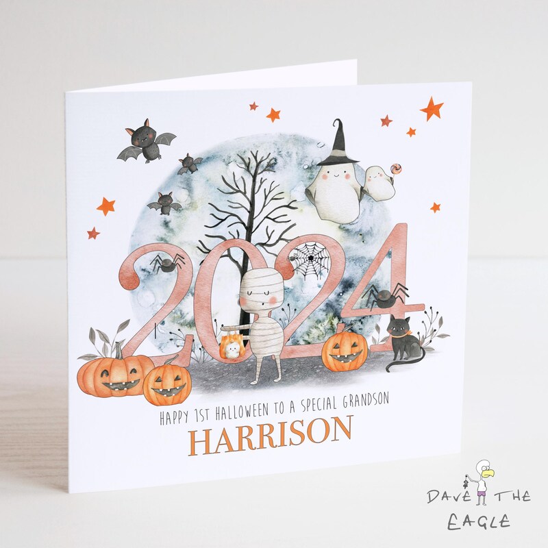 Halloween Card - Etsy