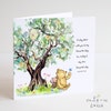 Winnie the Pooh Classic Leaving Card Quote Retirement Bereavement New ...