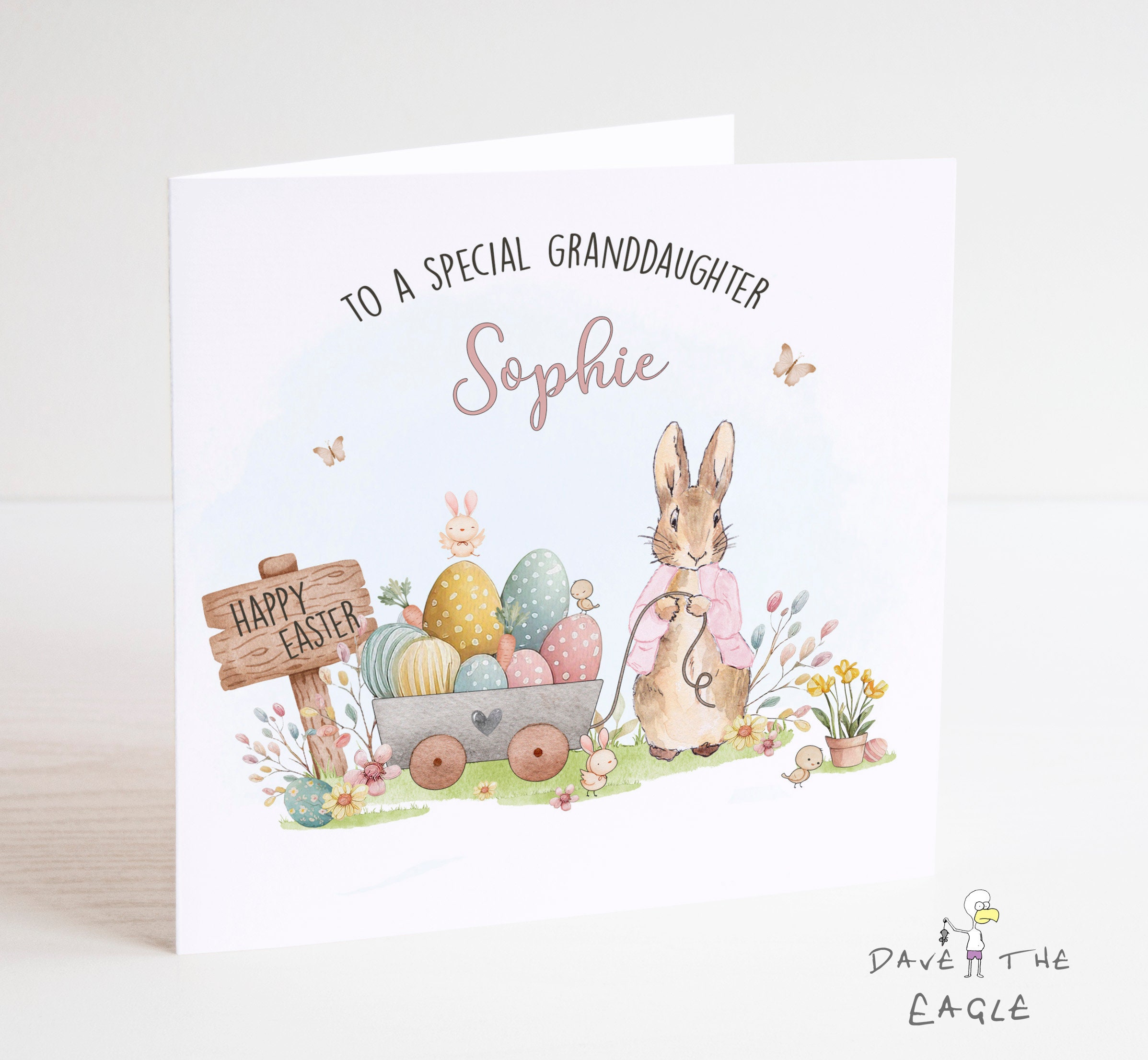 Happy Easter Bunny Card