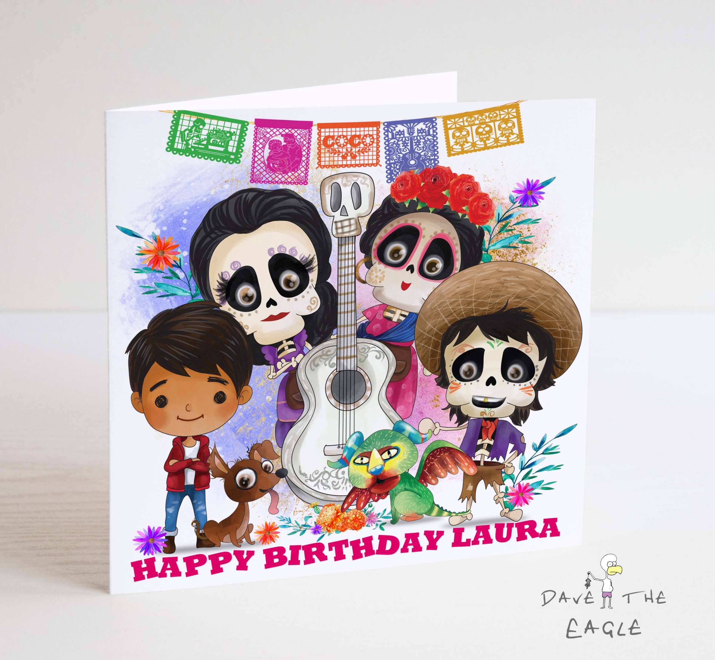 COCO Personalised Birthday Card Hector and Miguel | Etsy