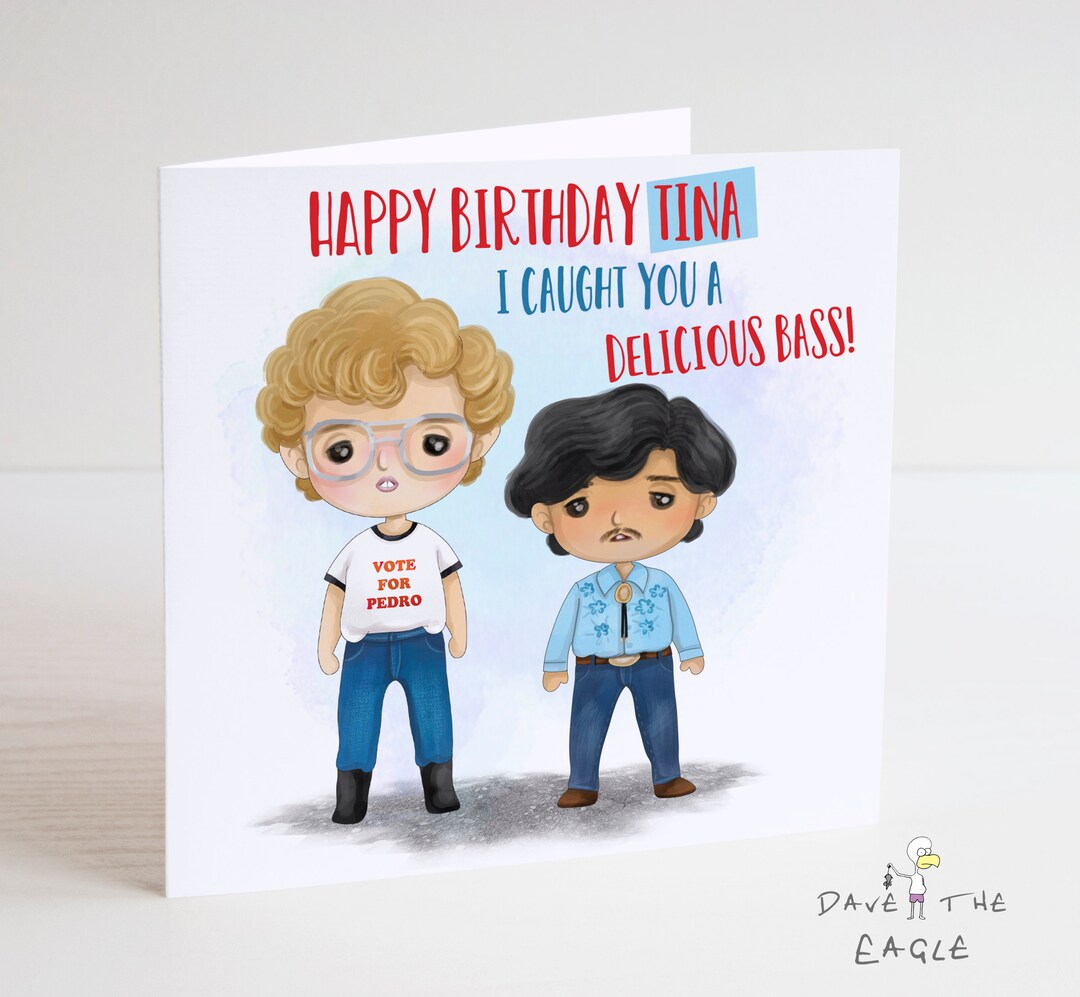 Napoleon Dynamite Birthday Card - Personalised - Etsy