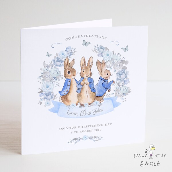 Triplets Birthday Cards - Etsy