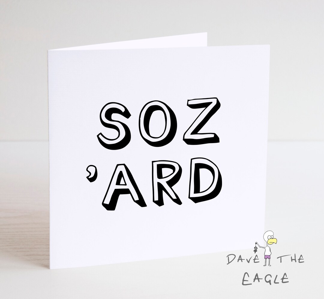 SOZ 'ARD Card - Etsy