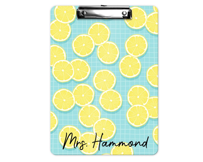 Personalized Clipboard 2-sided Clipboard Monogram - Etsy