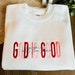 God is Good Crewneck Sweatshirt~christian Sweatshirt~faith Sweatshirt ...