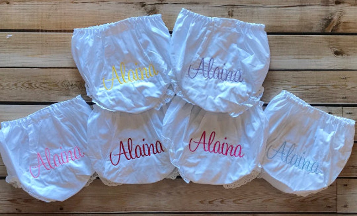 Personalized Diaper Cover~monogram Diaper Cover~bloomers~name Reveal ...