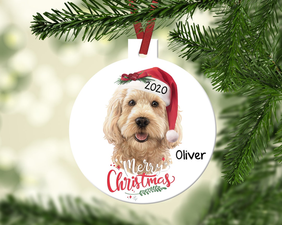 Goldendoodle Dog Christmas Ornament~labradoodle~personalized Dog~new ...
