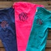 Monogram Youth Teecomfort Colors Shirtmonogram - Etsy