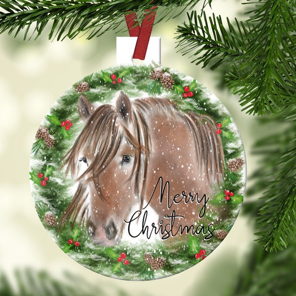 Horse Christmas - Etsy