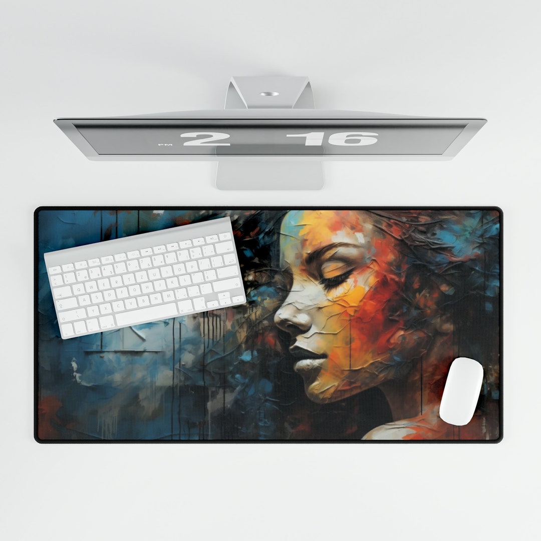 Art Desk Mat Aesthetic, Teacher Deskmat, Landscape Desk Mat, Artteacher ...