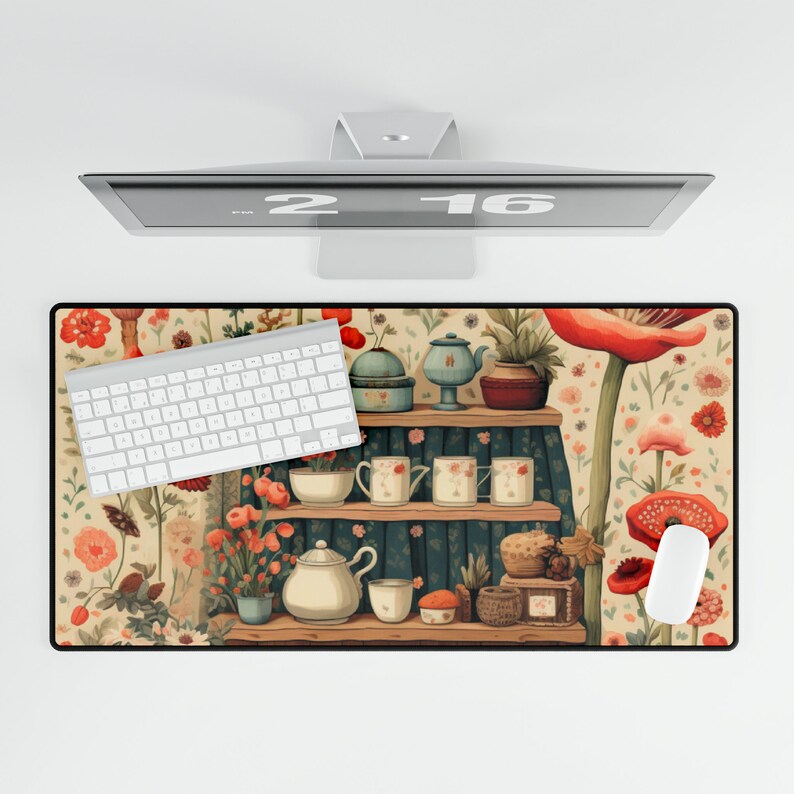 Art Desk Mat Aesthetic, Teacher Deskmat, Landscape Desk Mat, Artteacher ...