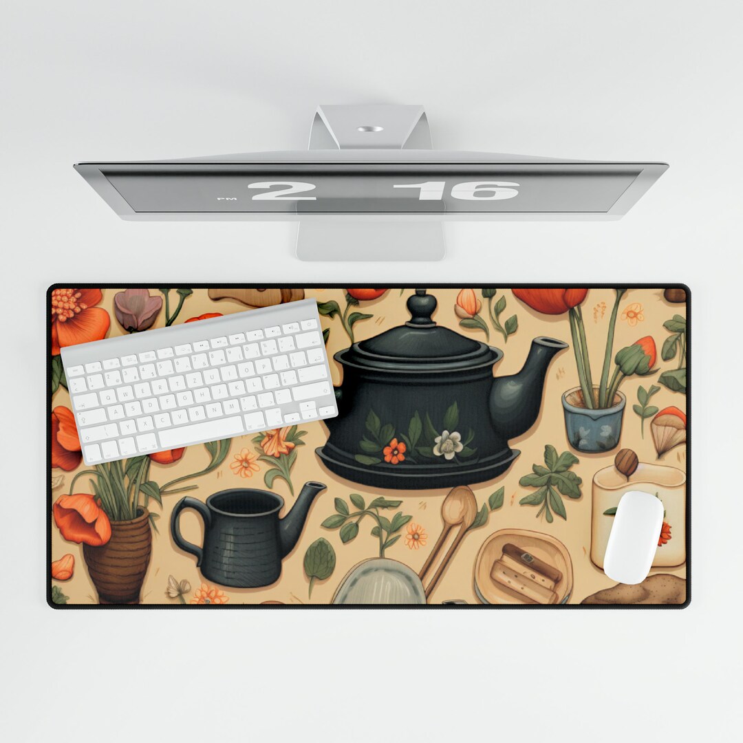 Art Desk Mat Aesthetic, Teacher Deskmat, Landscape Desk Mat, Artteacher ...