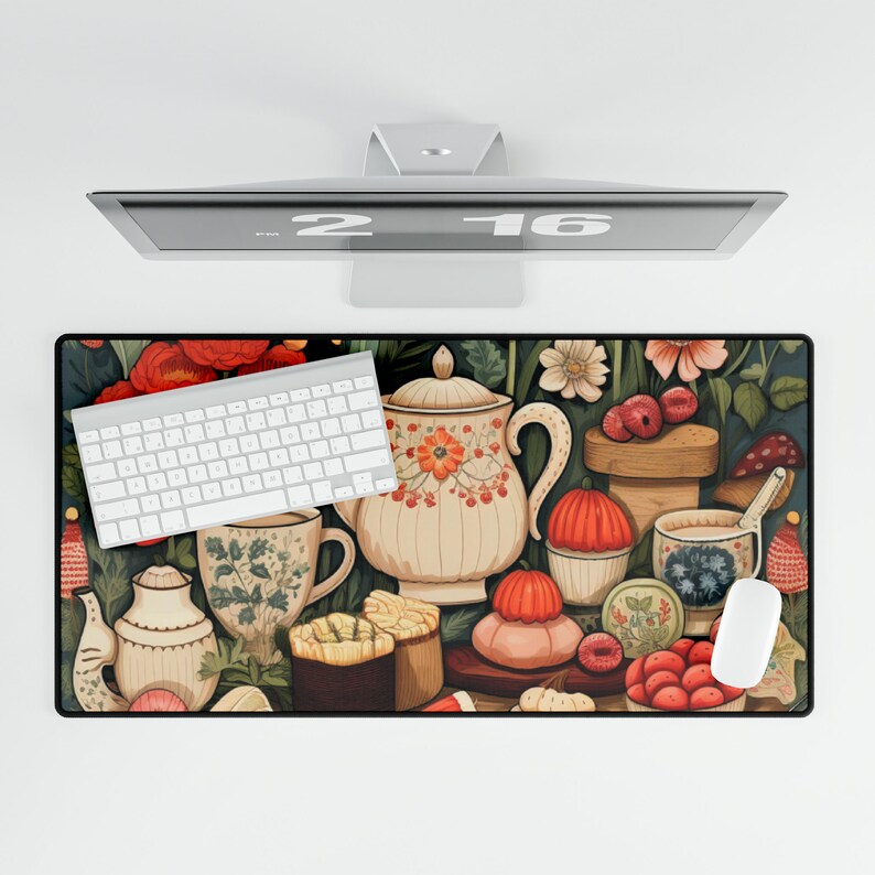 Art Desk Mat Aesthetic, Teacher Deskmat, Landscape Desk Mat, Artteacher ...