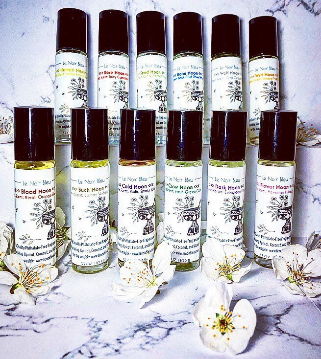Wolf Moon Perfume Oil: Crisp Ocean Waves Scent - Etsy