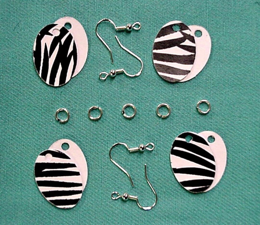 DYI Friendship Earrings Kit Makes (two--2) Pair of Earrings. One (1 ...