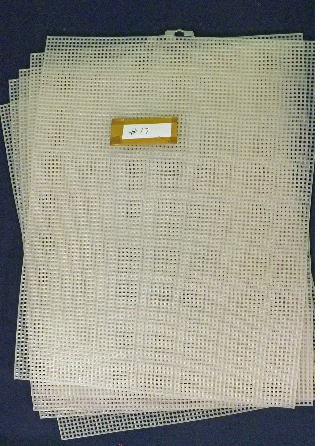 Seven 7 Mesh Plastic Canvas With 17 Tapestry Needlefive 5 Full Size ...