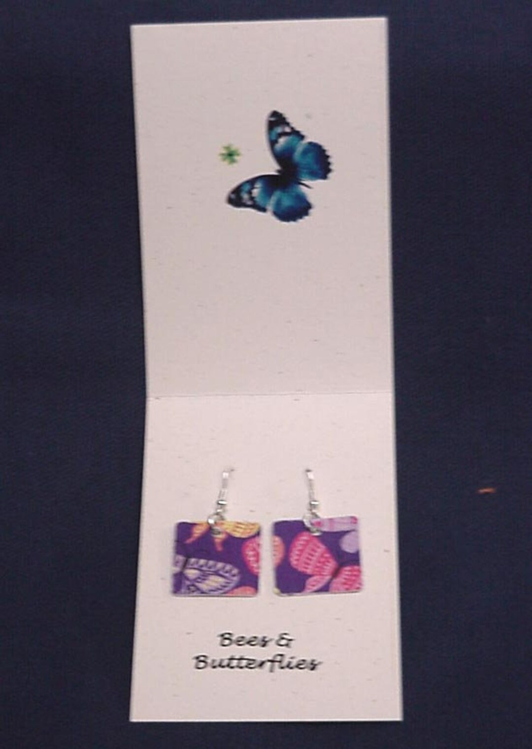 DYI Friendship Earrings Kit (makes Two (2) Pair) of Earrings--one (1 ...