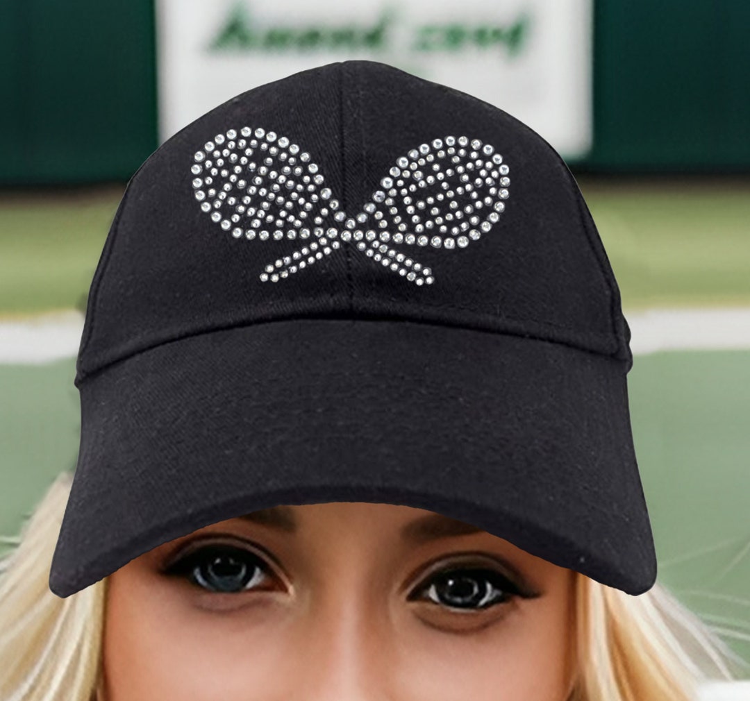 Rhinestone Tennis Racket Hat GREAT GIFT Free Shipping - Etsy UK