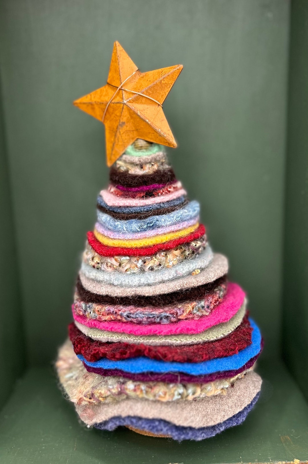 Felted Wool Mini Trees - Etsy